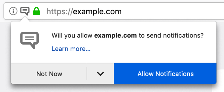 Reducing Notification Permission Prompt Spam in Firefox – Firefox Nightly News